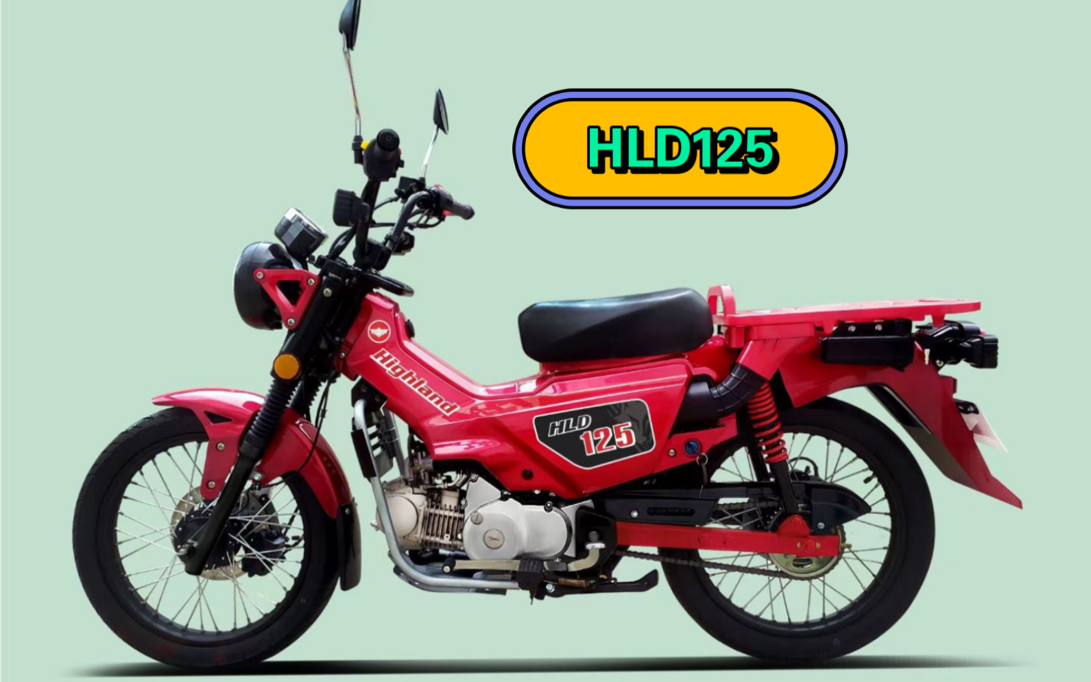 带你看看真正的新款本田CT125