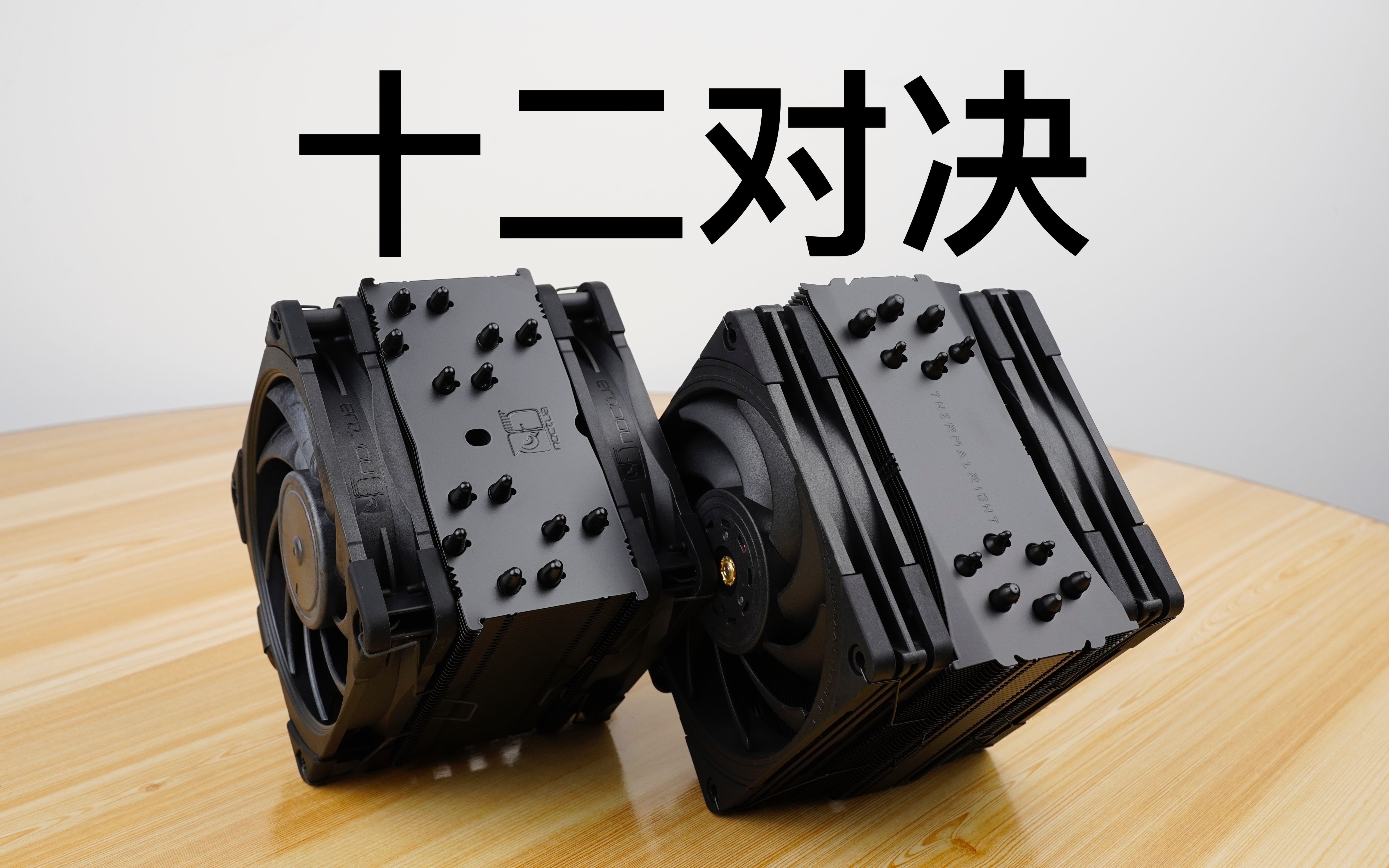 [世间最强12公分单塔散热对决！] 猫头鹰U12A战利民U120E风冷散热器_哔哩哔哩_bilibili