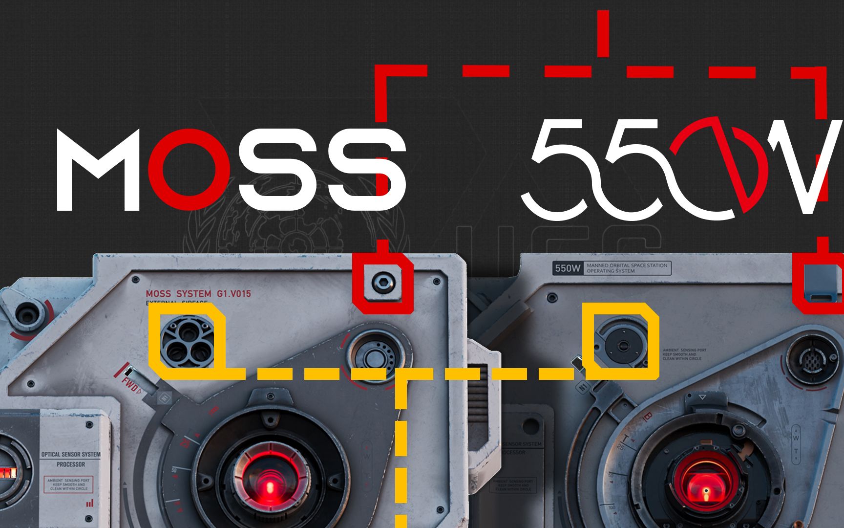 moss/550w开机动画，这感觉挠一下就上来了！