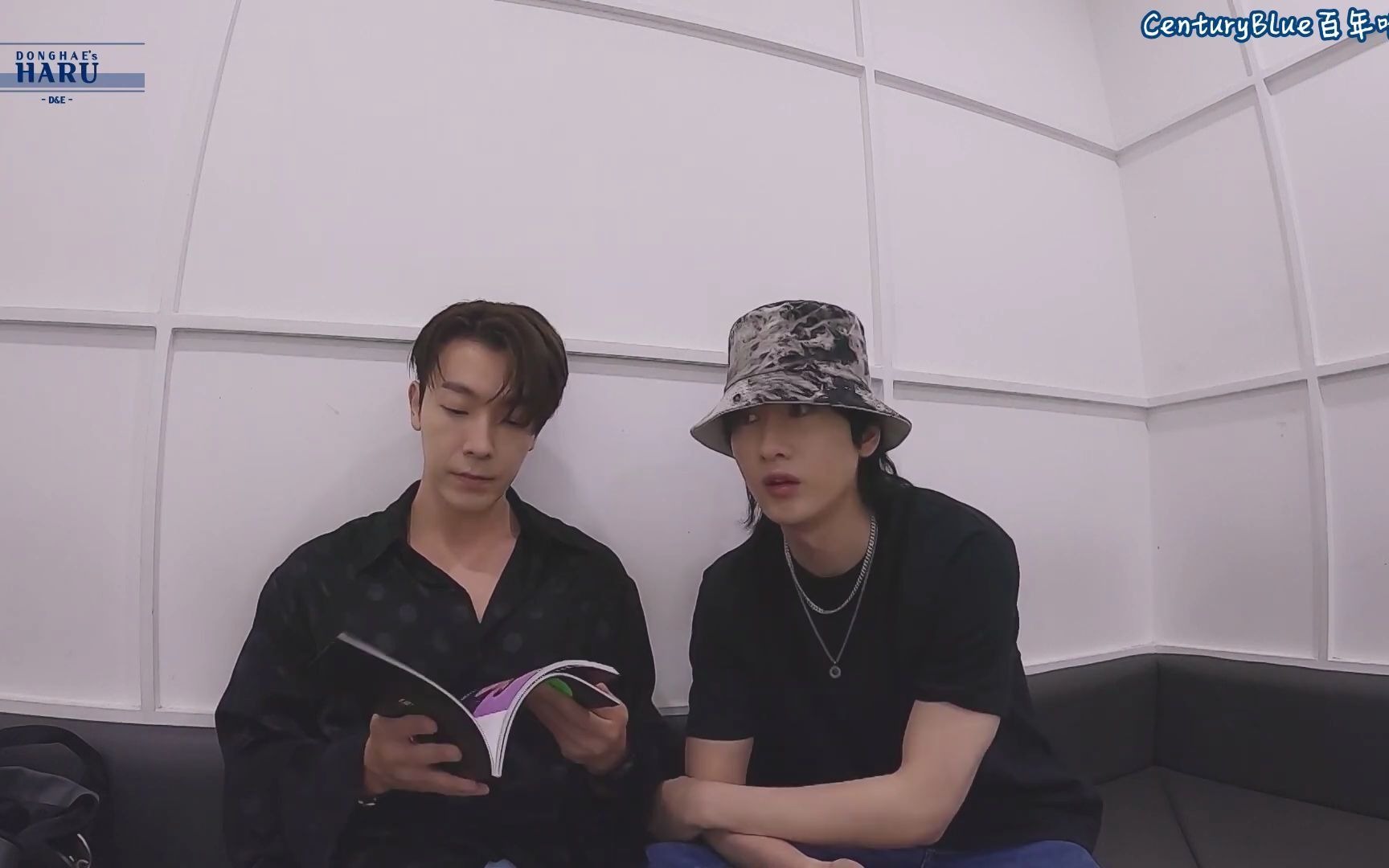 【百蓝出品】201007 李东海 Donghae's HARU EP15 Music Bank D&E B.A.D 首播待机室 精效中字_哔哩哔哩_bilibili