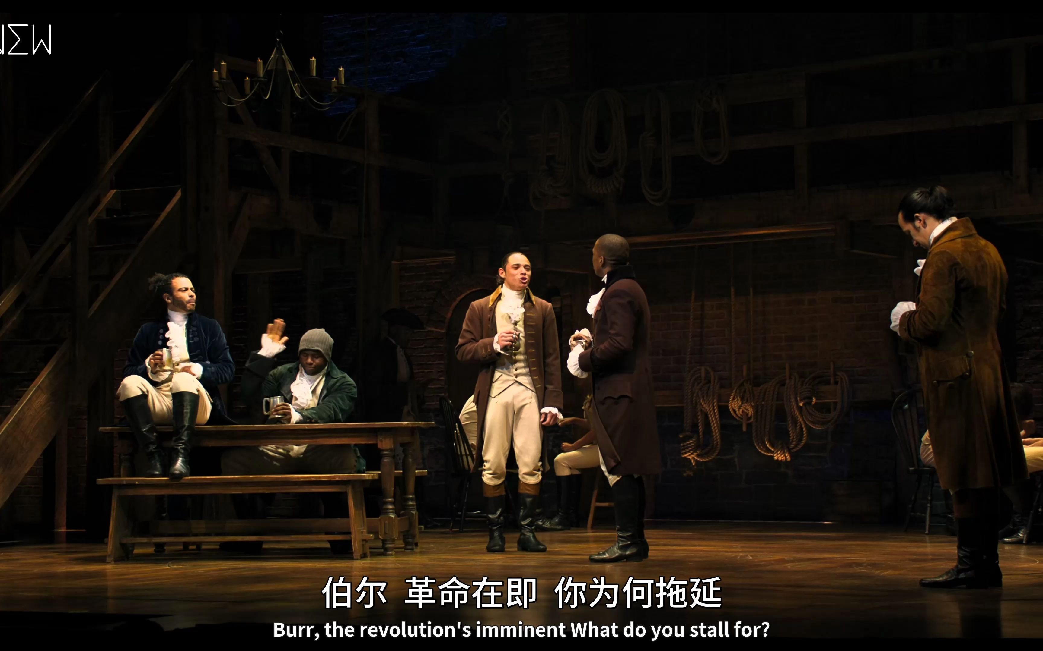 《Aaron Burr，Sir+My Shot》4k画质 2020汉密尔顿官摄 LMM原卡-bilibili(B站)无水印视频解析——6li6 ...