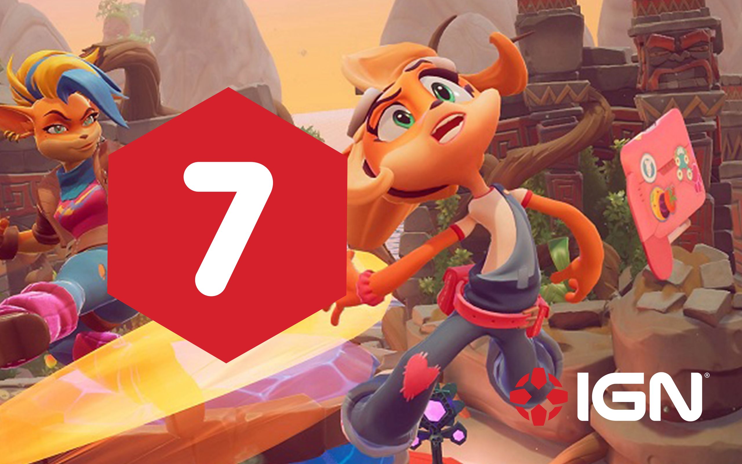 【IGN】7分，《古惑狼大乱斗》评测：填饱肚子还有难度-IGN中国-IGN中国-哔哩哔哩视频