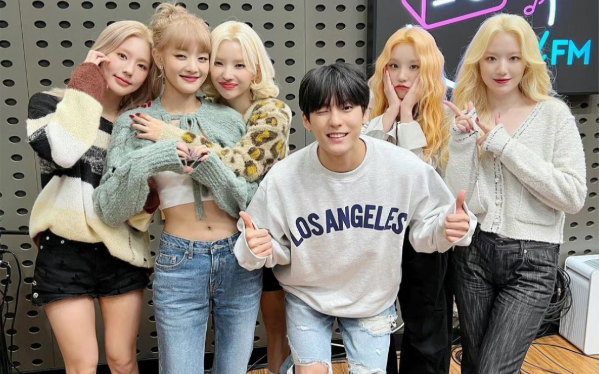 可爱娃！btob kiss the radio更新女娃美照。_哔哩哔哩_bilibili