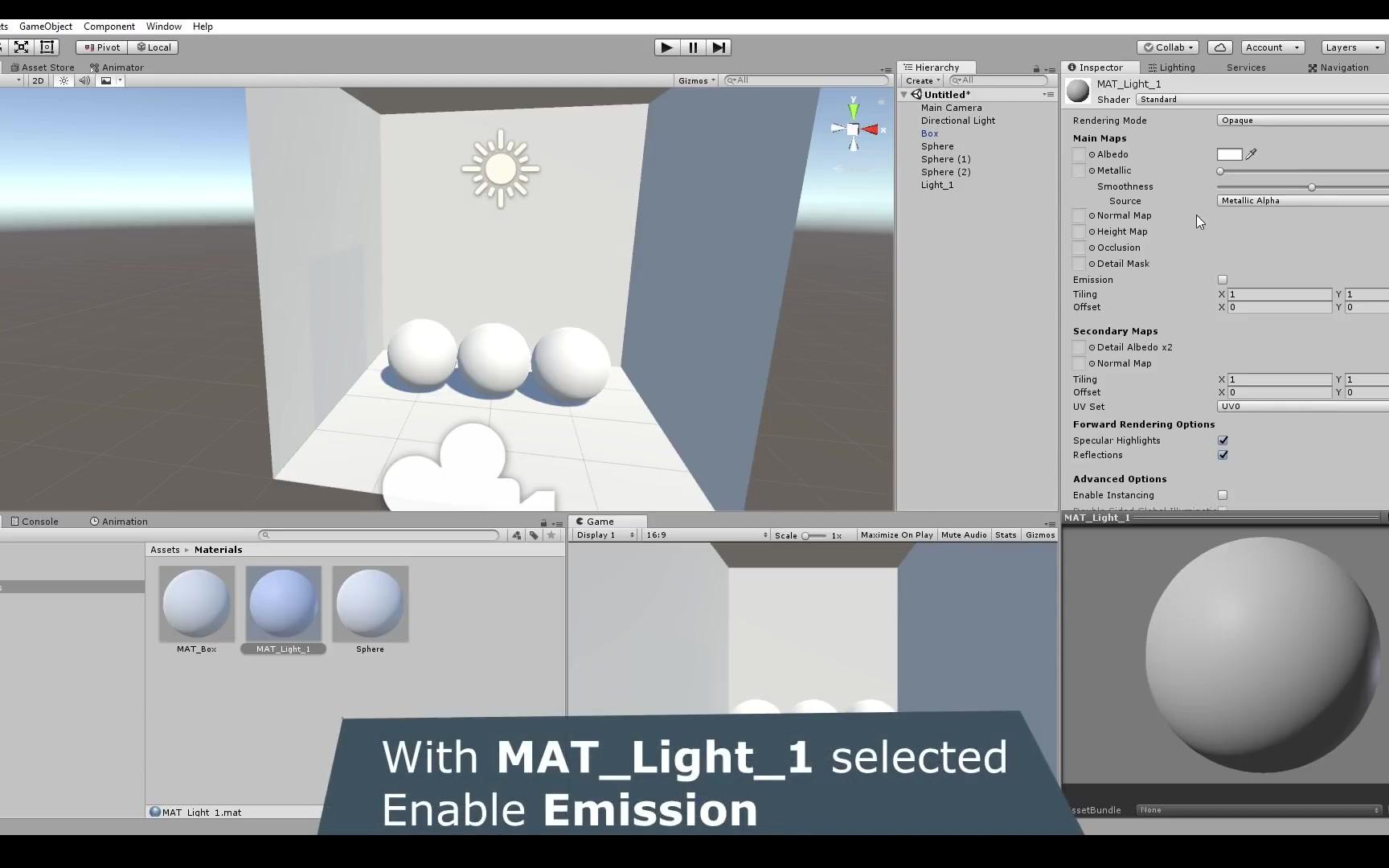 【教您快速创建真实光影】【游戏美术很难？】使用Unity2017快速创建真实实时光照教程_哔哩哔哩_bilibili