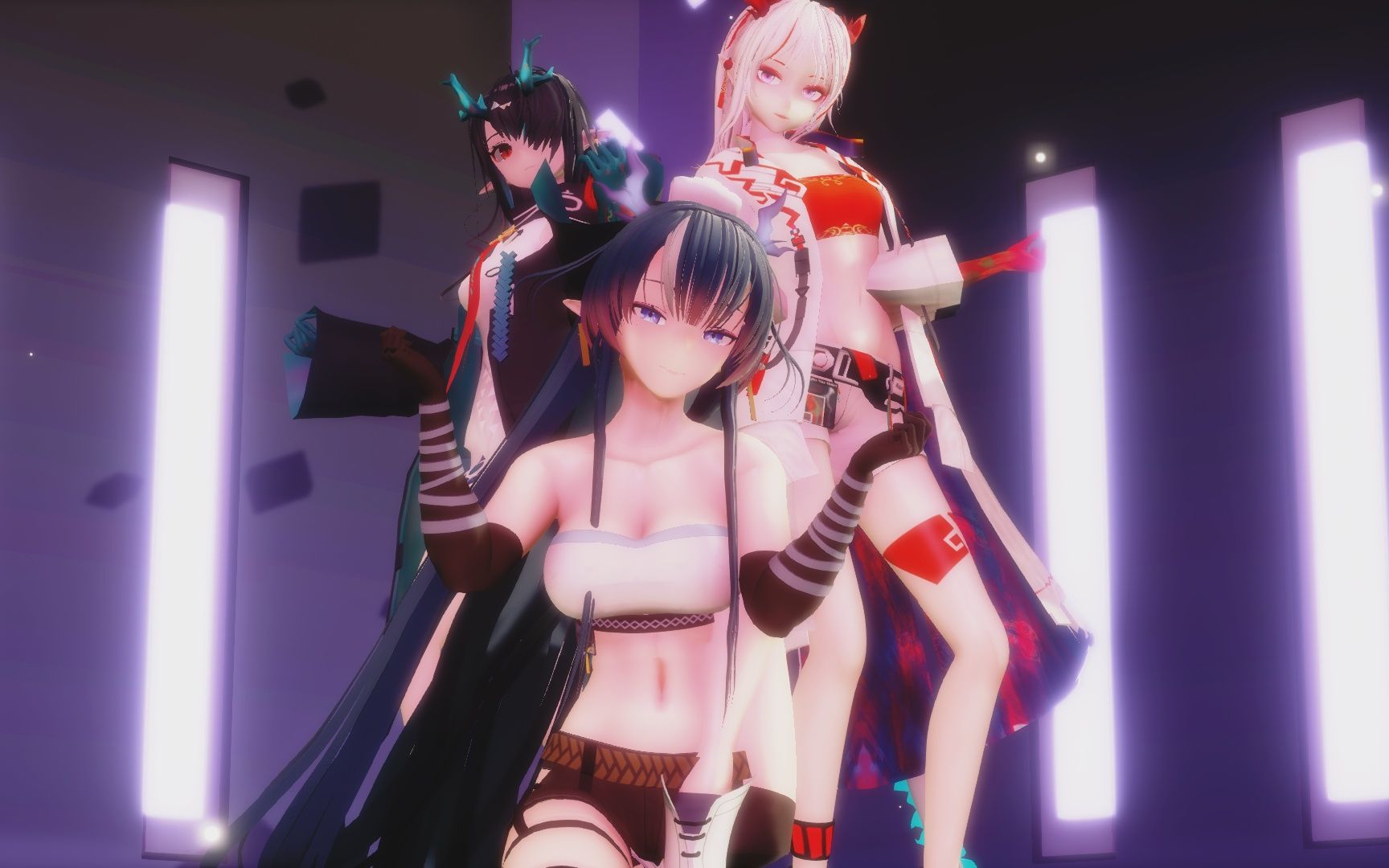 【尘白禁区】芙提雅GETCHA!-bili_11303525311-MMD2-哔哩哔哩视频