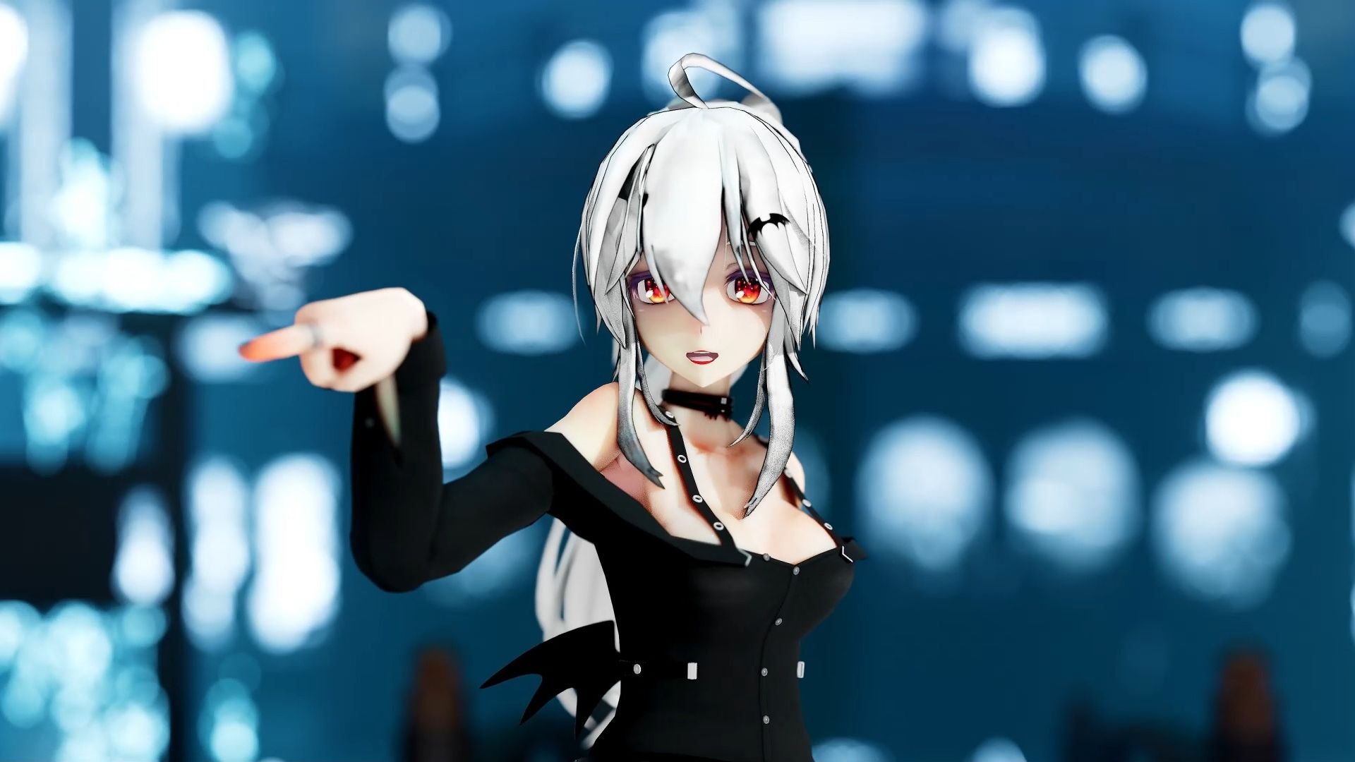 【弱音MMD】想把你的心抓住 ~Stay Tonight~-蹦脸猫猫头-MMD-哔哩哔哩视频