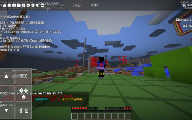 [minecraft]手机版进入2b2t.org！_哔哩哔哩_bilibili