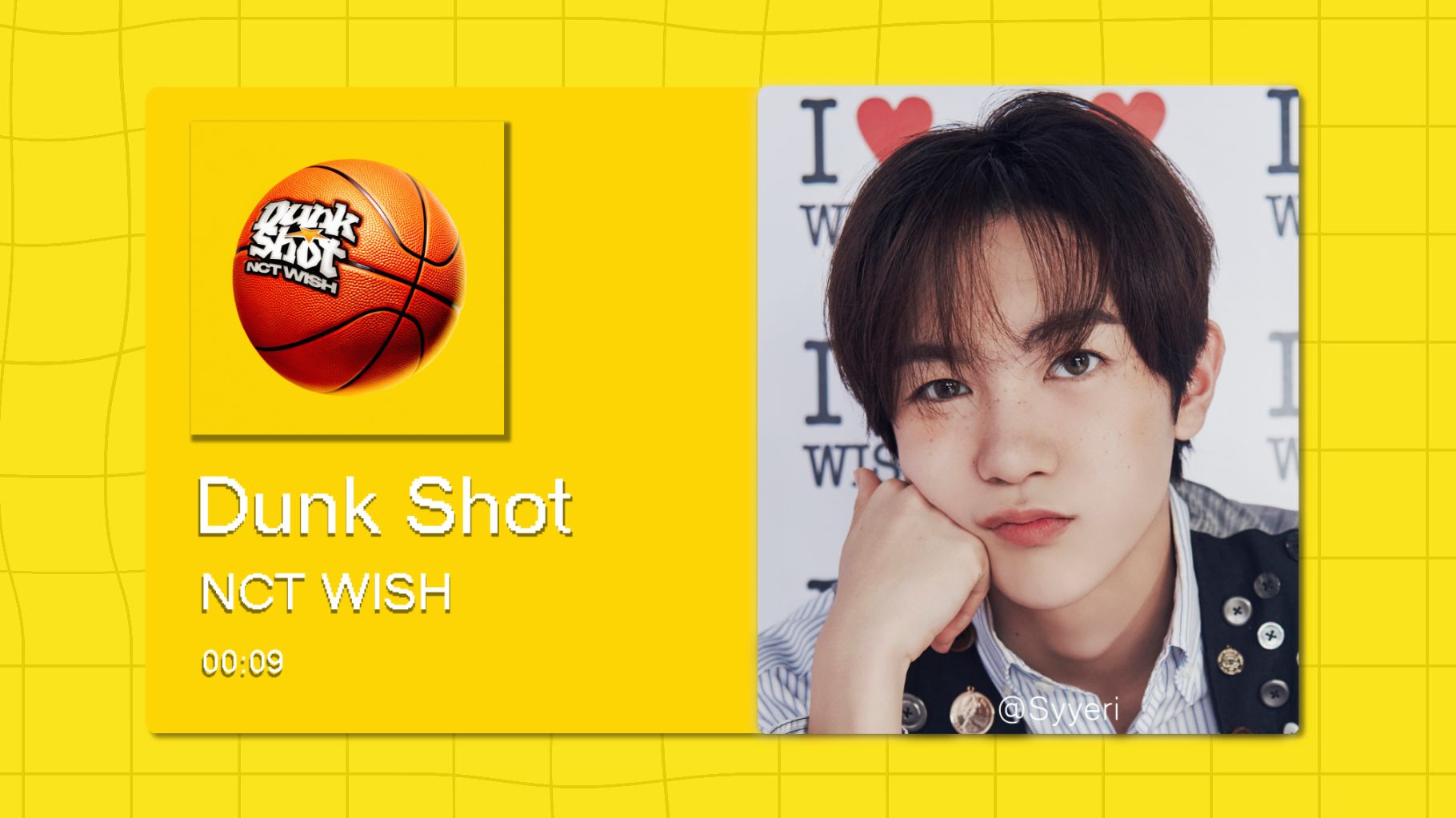 【8D环绕】Dunk Shot - NCT WISH 请佩戴耳机使用~-Syyeri-Syyeri-哔哩哔哩视频