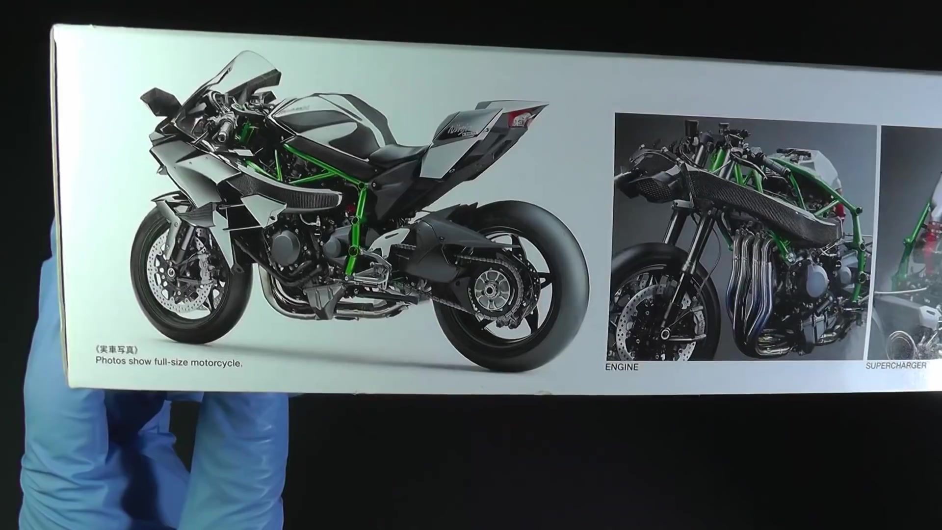 静态 高手 制作 Kawasaki Ninja H2R - Tamiya 1/12 Motorcycle Model_哔哩哔哩_bilibili