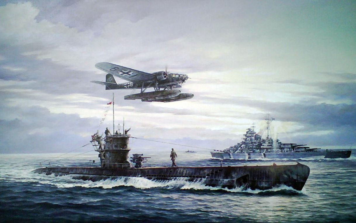 【小故事】“俾斯麦”号和U-556的羁绊_哔哩哔哩_bilibili