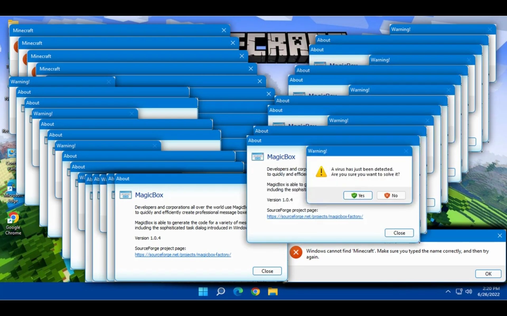 Windows 11、windows 7 Crazy Error 哔哩哔哩 Bilibili