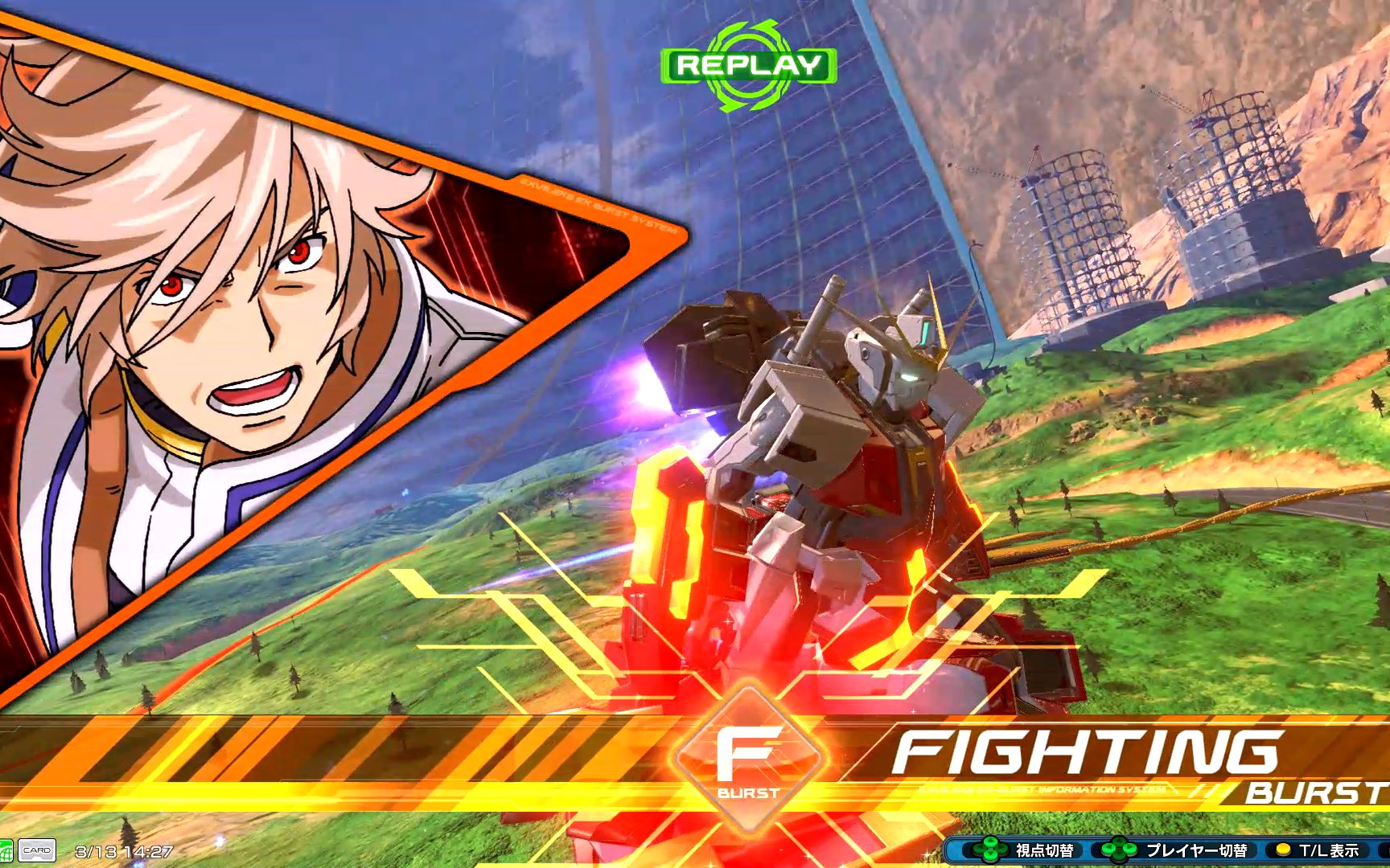 【EXVS2XB#22】UP主本人的启蒙机体！格斗进化的极限！「极限高达异化面 极限高达XF视点」_哔哩哔哩_bilibili