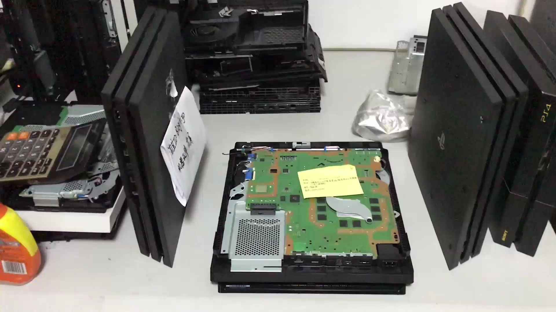 PS4 pro 5000,72系列典型故障更换APU复活_哔哩哔哩_bilibili