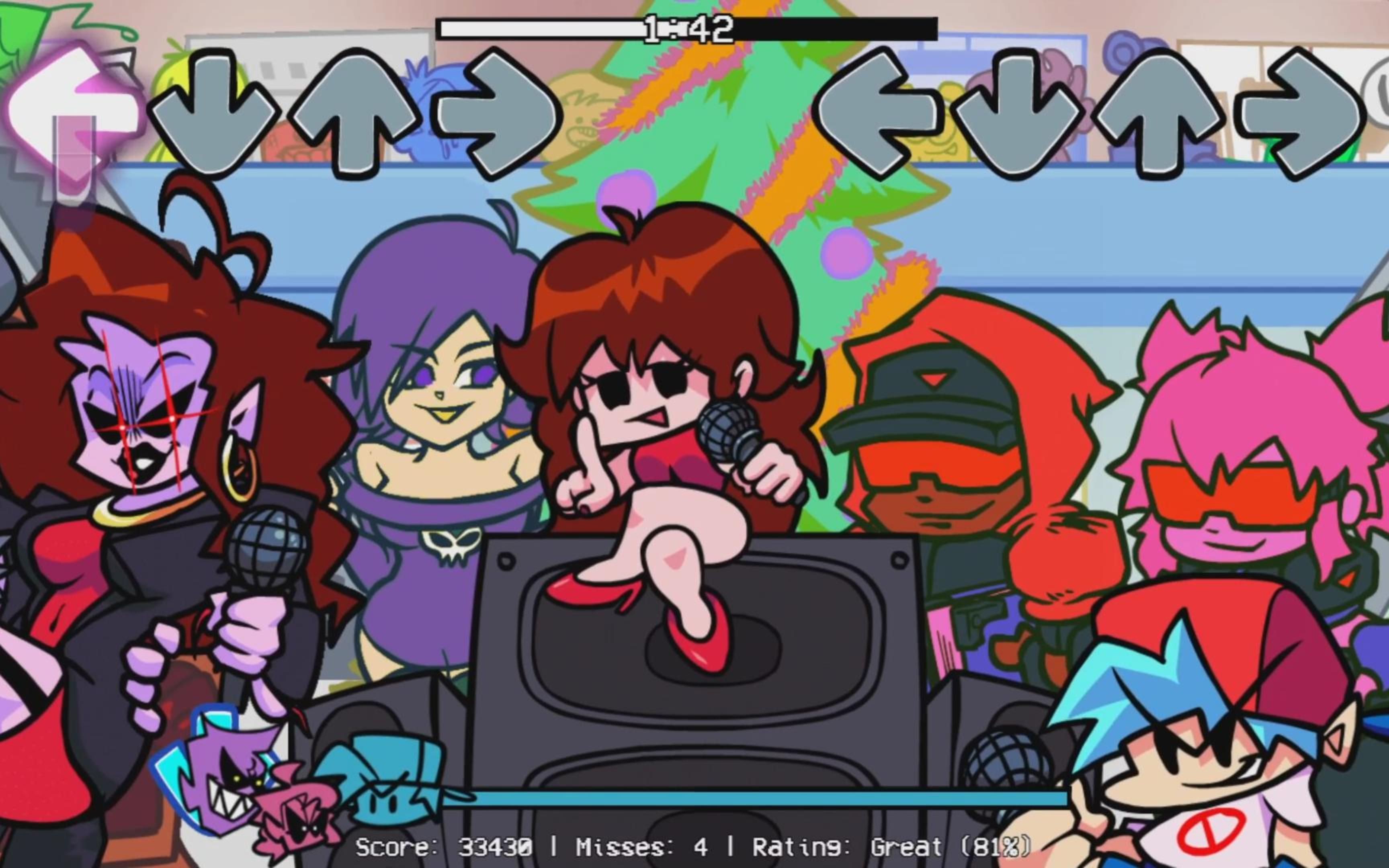 真.周五夜说唱 fnf模组Funked Up (Explicit Ver.) mid-effort_音游热门视频