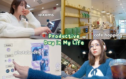 【英中】Yoora Jung | 高效VLOG 🍓₊˚⊹♡ 咖啡探店/ 富人超市 Erewhon 思慕雪/ OOTD-CyberMemories-CyberMemories-哔哩哔哩视频