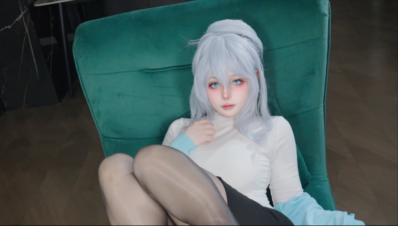 【4k｜雪女cos】要留下吗？ 就是卷卷呀i 就是卷卷呀i 哔哩哔哩视频
