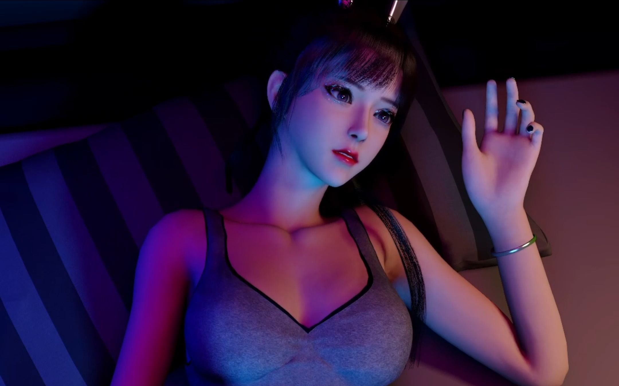 小舞cos在睡觉 #斗罗大陆 #虚拟人 #国漫女神 vam-元宇宙国风美-元宇宙国风美-哔哩哔哩视频