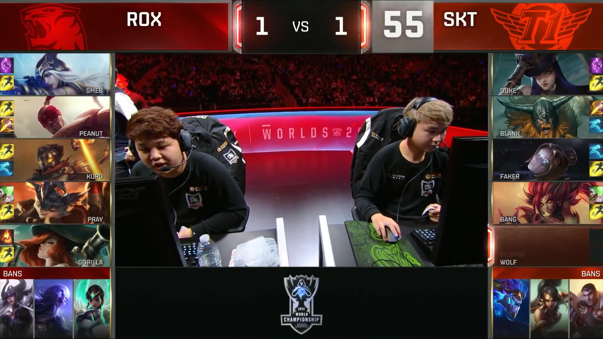 【S6全球半决赛】ROX Tigers vs SKT_哔哩哔哩_bilibili