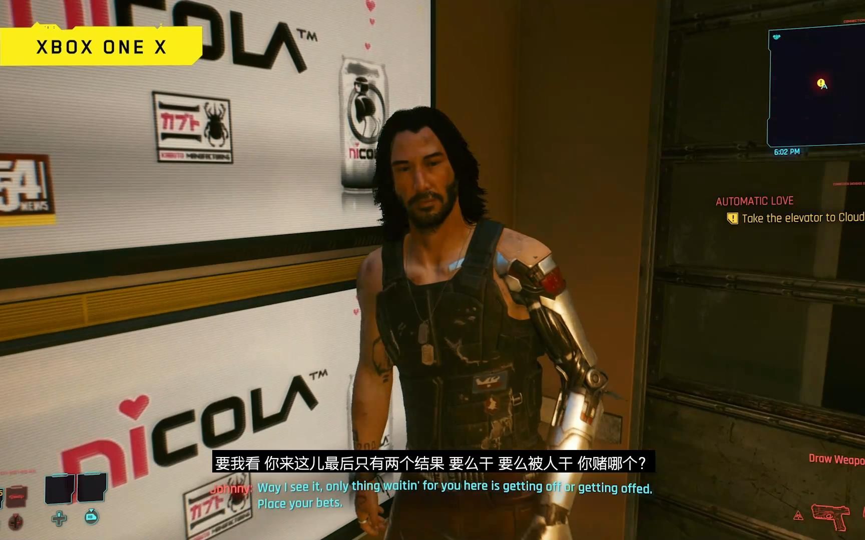 《赛博朋克2077》公布XSX及X1X实机演示，强尼银手登场_哔哩哔哩_bilibili