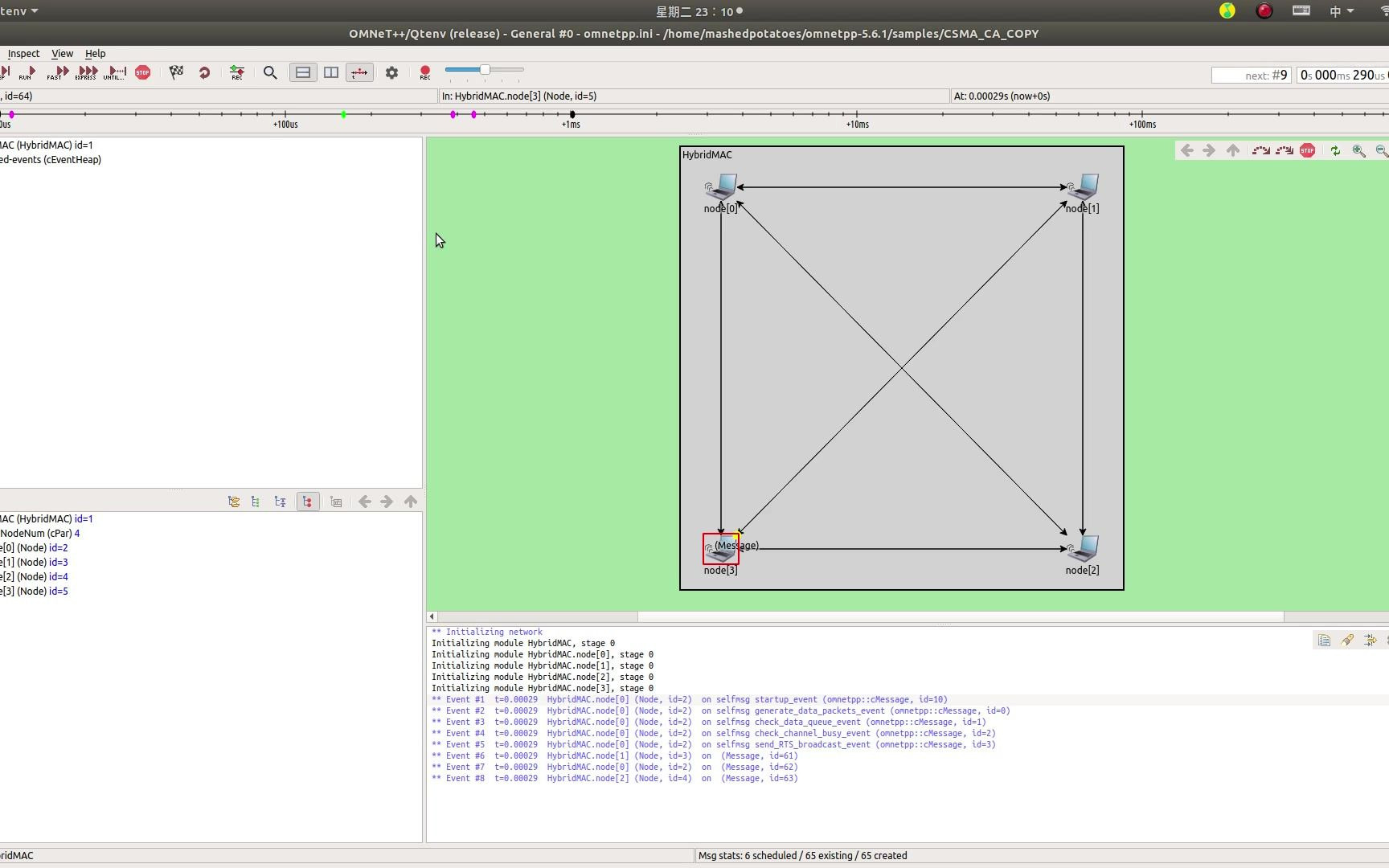 omnetpp仿真CSMA/CA_哔哩哔哩_bilibili