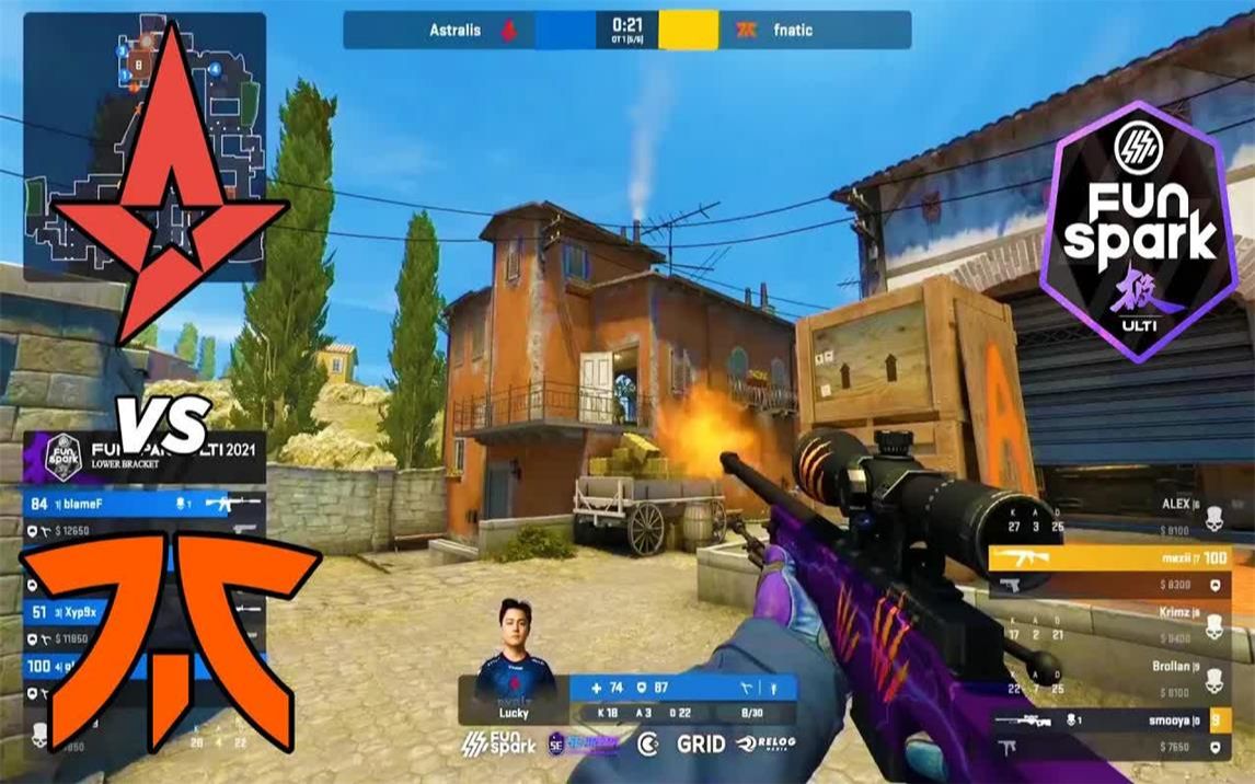 【Funspark 2021总决赛】Astralis vs fnatic - 败者组首轮 BO3高光集锦 l CSGO_电子竞技热门视频