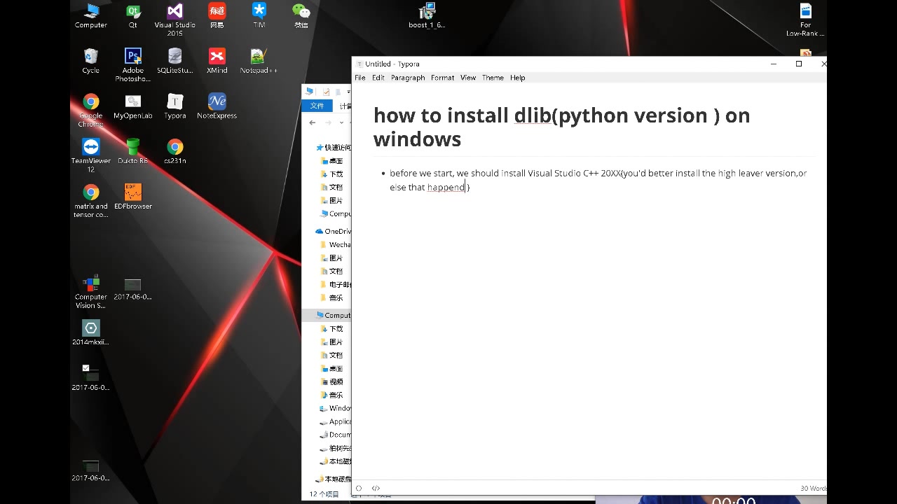 Dlib Python version install into Windows(windows 下安装Dlib Python版本）_哔哩哔哩_bilibili
