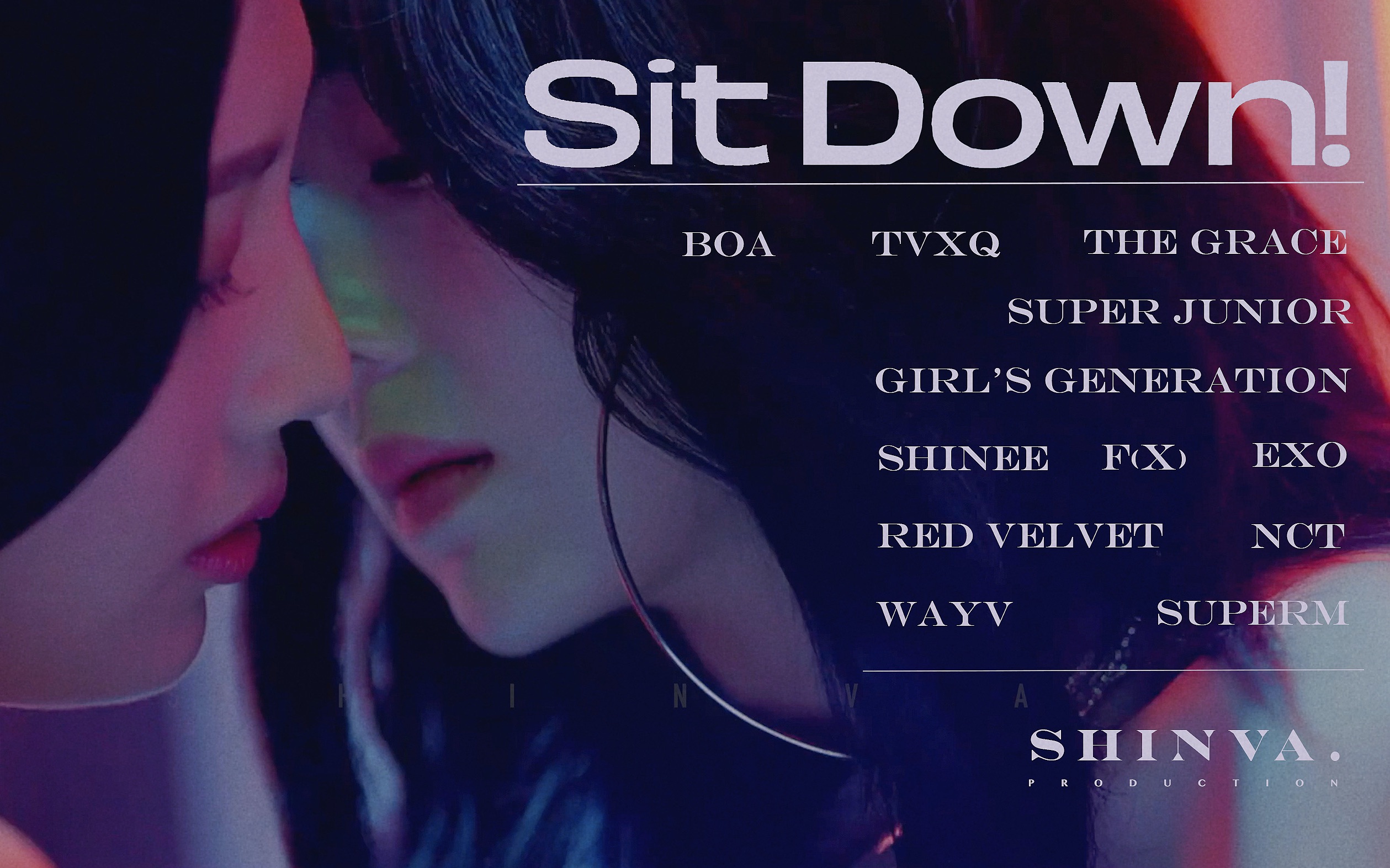 最新回归｜给我坐下！ SM家族A爆全场！SM花田飒气逼人～家族饭福利 — 踩点混剪 NCT127 SIT DOWN MV完整版_哔哩哔哩_bilibili