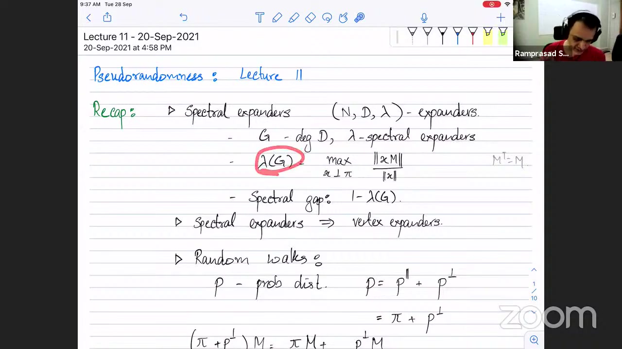 Pseudorandomness (Fall 2021)（更新中）_哔哩哔哩_bilibili