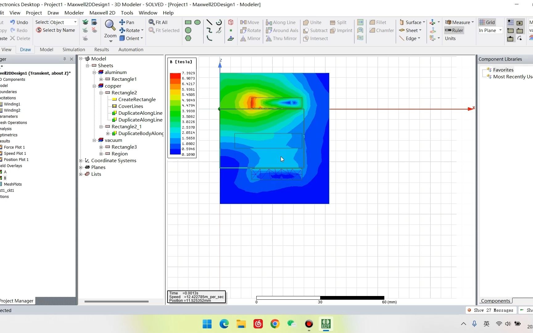 Ansys Maxwell 2D瞬态场加电流激励：具体操作案例-赛瑞斯Sirus-赛瑞斯Sirus-哔哩哔哩视频
