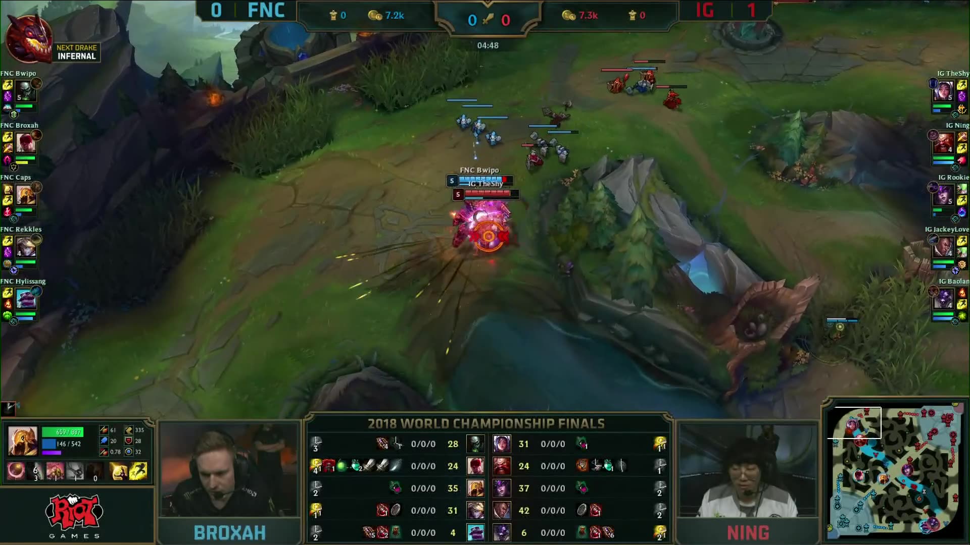 2018英雄联盟全球总决赛 韩国解说 IGvsFNC_哔哩哔哩_bilibili