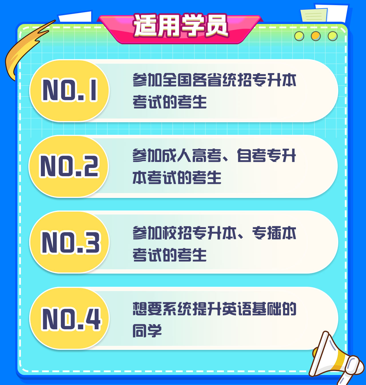 【冲刺必备】2025专升本英语全程班（零基础）_哔哩哔哩_bilibili