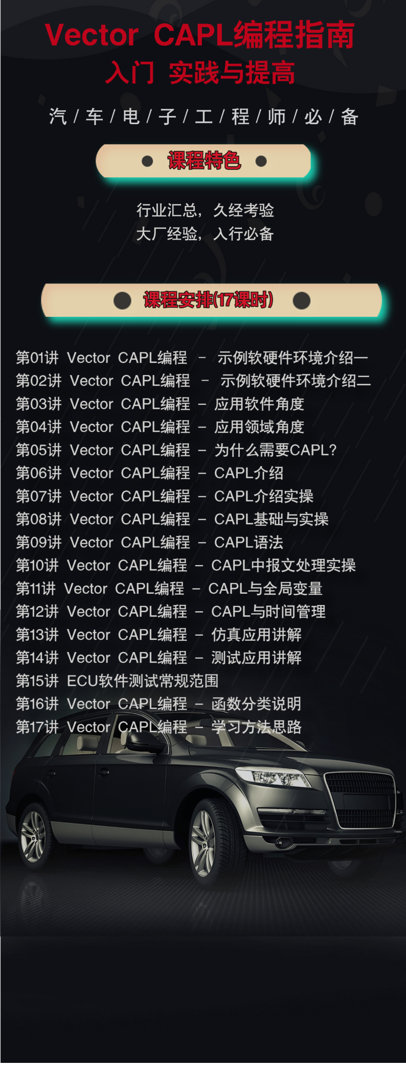 Vector CAPL编程指南-入门&实践&提高_哔哩哔哩_bilibili