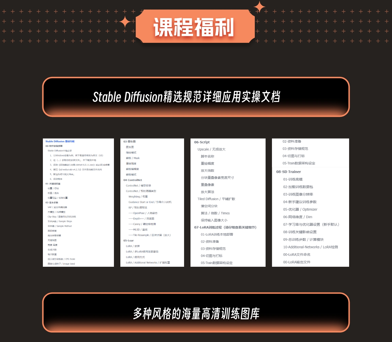 Stable Diffusion商业化训练班_哔哩哔哩_bilibili