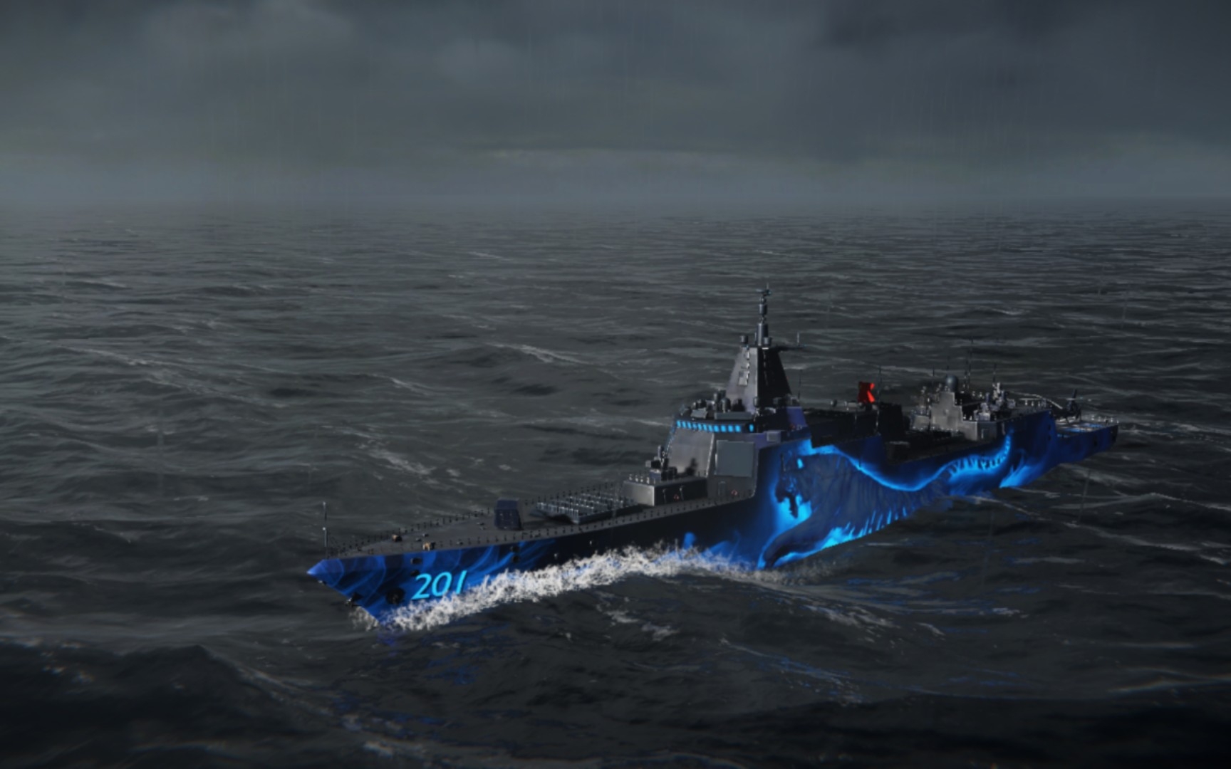 055a型驱逐舰cg图-千图网