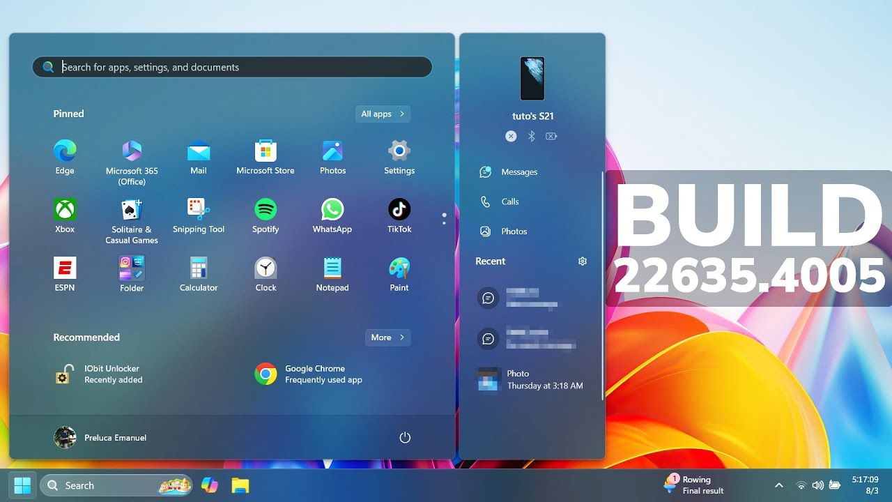 【首发】微软宣布推出 Windows 11 23H2 最新版 Build 22635.4005（Beta）系统更新：改善使用体验！-Young ...