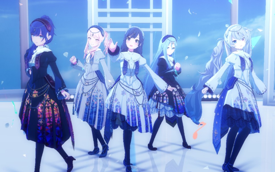 pjsk二周年25时付费衣装鉴赏