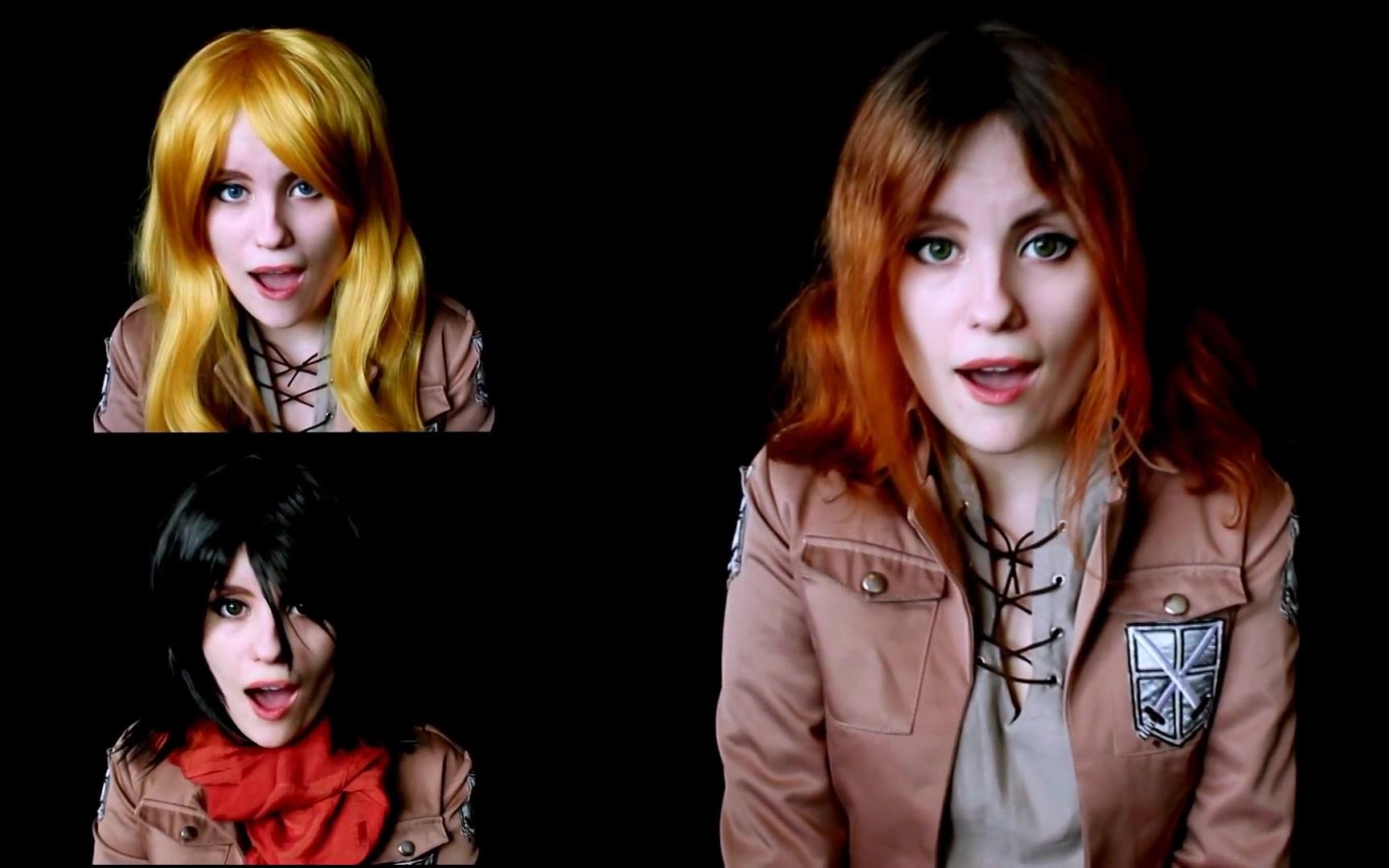 【一人乐队】Alina Gingertail演绎进击的巨人_哔哩哔哩_bilibili