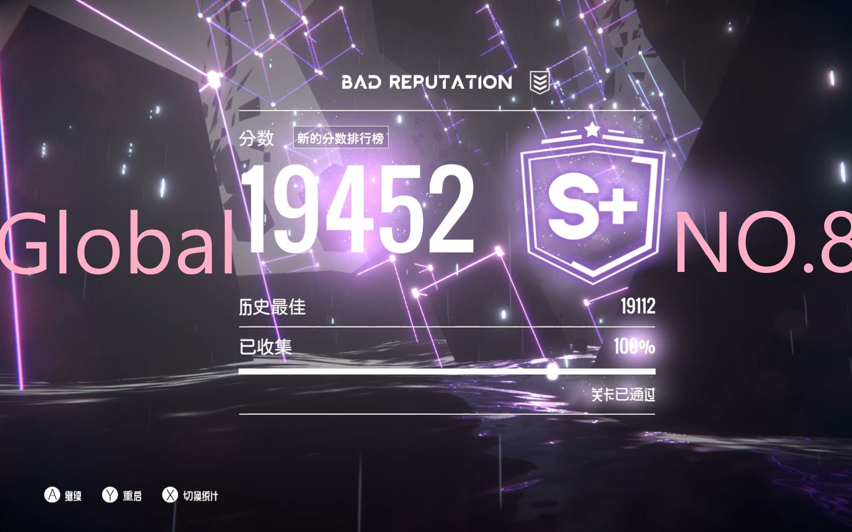 【上榜】AVICII Invector Bad Reputation 最高难度100%连击_哔哩哔哩_bilibili