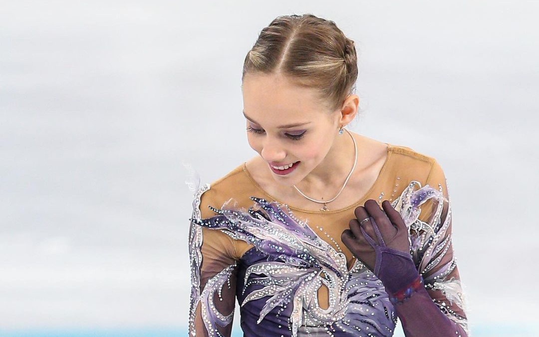 【21-22俄青】七小姐 Anastasia ZININA(57.32) 女单短节目_哔哩哔哩_bilibili