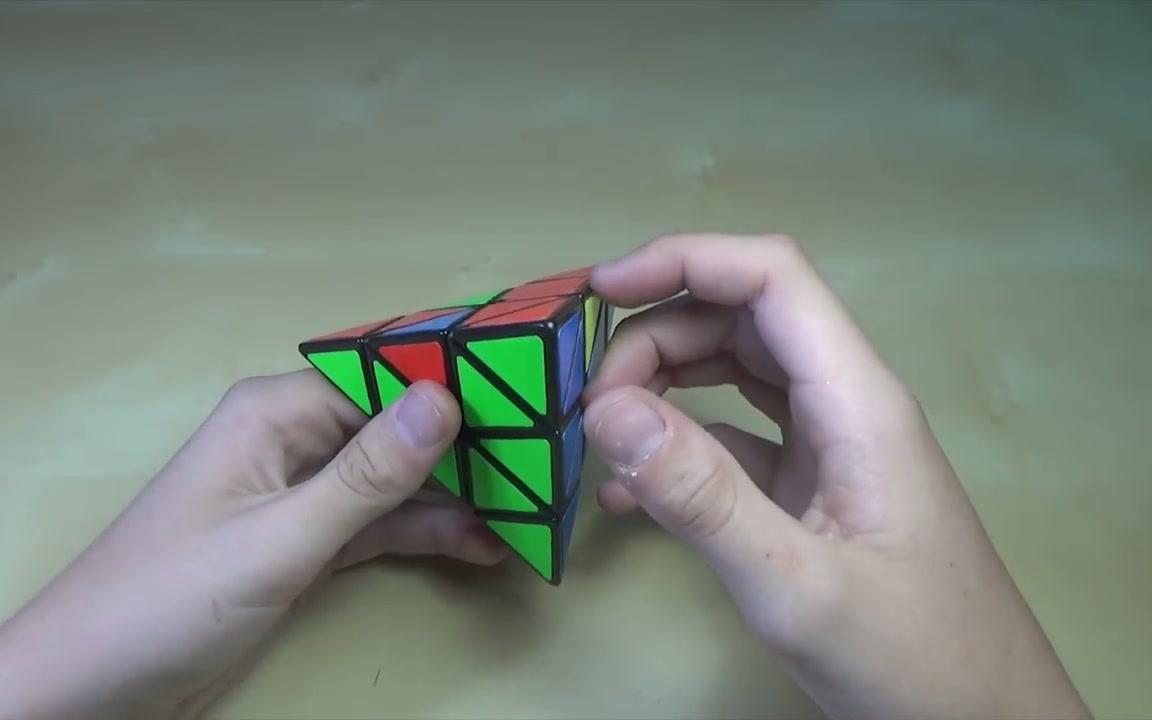 【legoboyz3!】Pyraminx金字塔教程之Keyhole Method_哔哩哔哩_bilibili