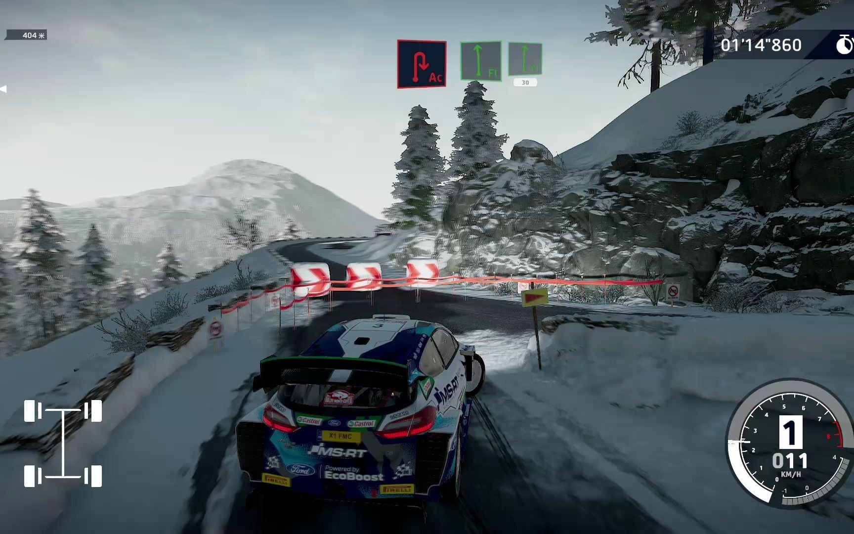 WRC10 生涯模式，从头开始，晋升WRC组，一镜到底(18）_哔哩哔哩bilibili