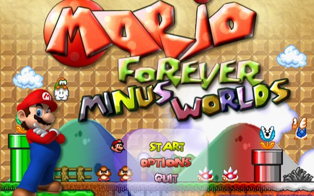 Mario Forever Minus World All Completed Video_哔哩哔哩_bilibili