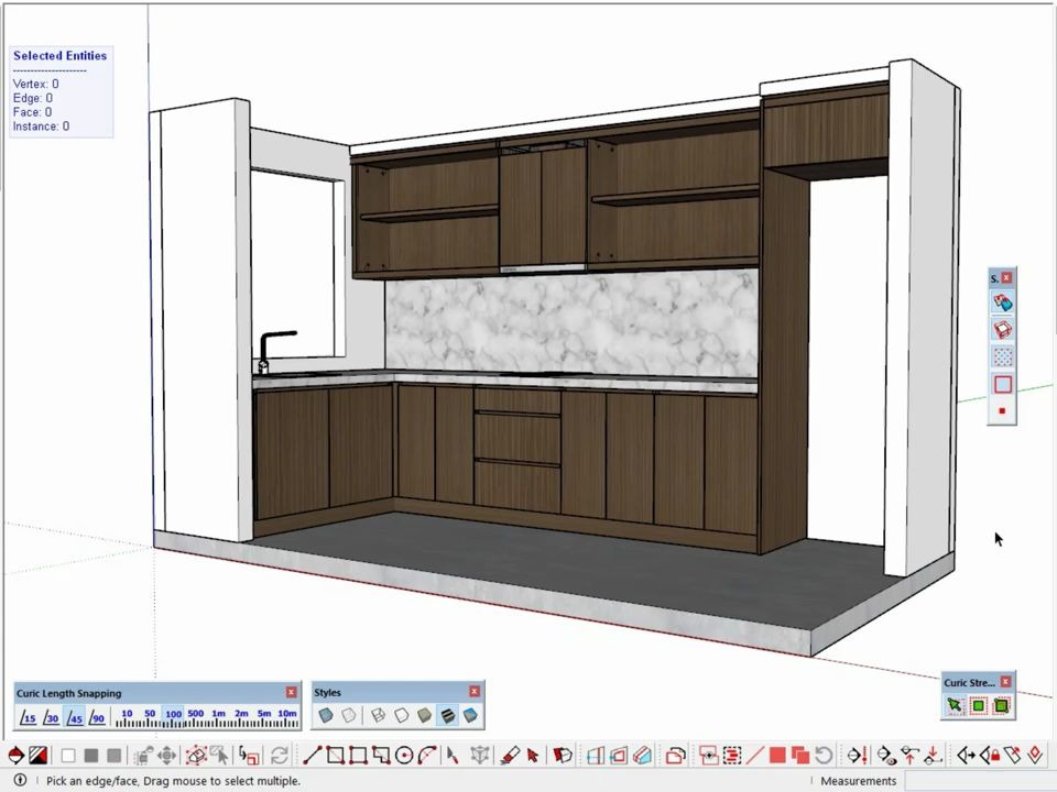 Curic——SU插件【Stretch】物体拉伸_哔哩哔哩_bilibili