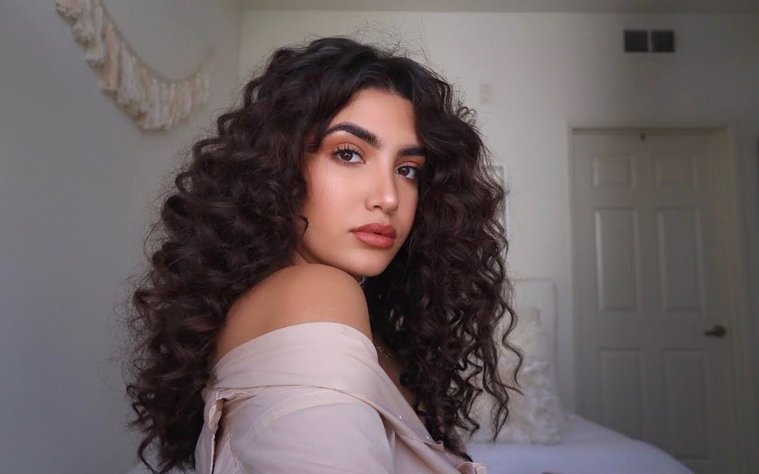 【Sagonia Lazarof】热辣卷发教程 CURLY HAIR TUTORIAL_哔哩哔哩_bilibili