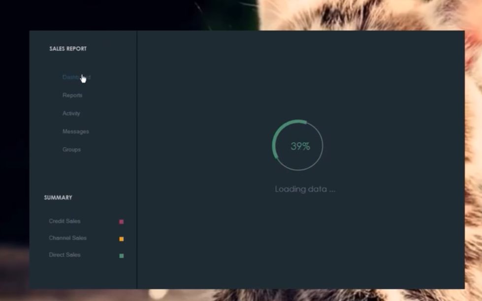 C# Winform UI Modern Dark UI Sales Dashboard_哔哩哔哩_bilibili