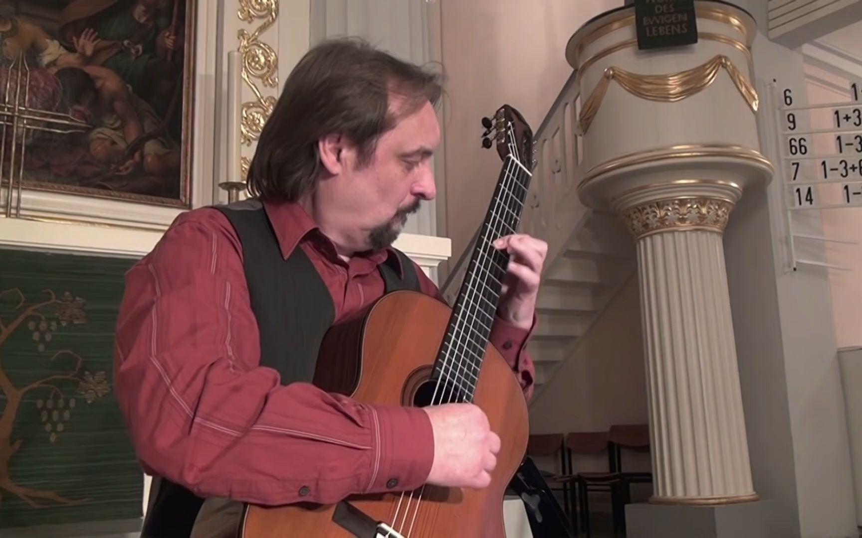 1080p.Jerzy Koenig:吉他版肖邦降E大调华丽大圆舞曲 Chopin Grande Valse Brillante op.18 ...