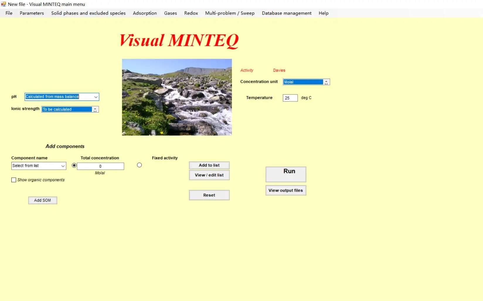 Visual Minteq Precipitation实例练习_哔哩哔哩_bilibili