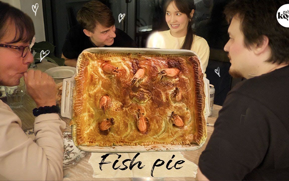 (英字)「Gabiekook」Vlog. 英韩夫妇日常💑用传统的英国美食让婆婆大吃一惊（？）(ft. 第一栋房子🏠） .jpeg_哔哩哔哩 ...