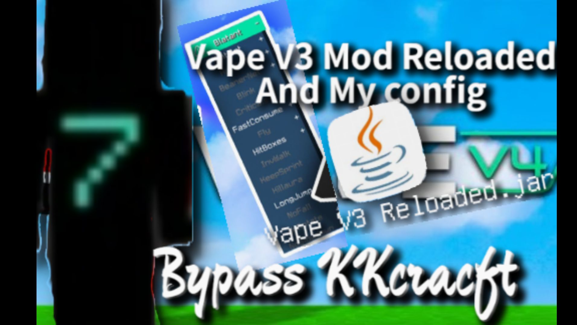 [729]公布我的Vape V3 Mod重置版*绕过KKcraft配置 - 哔哩哔哩