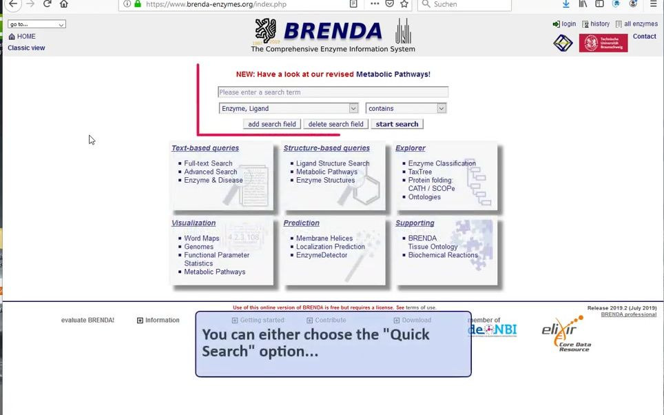 BRENDA 酶数据库 - 如何进行酶的检索_哔哩哔哩_bilibili